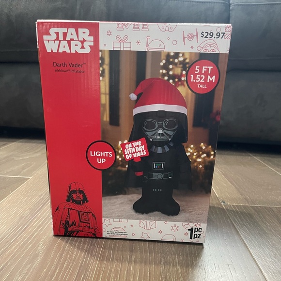 Gemmy | Holiday | Gemmy Star Wars Darth Vader 5ft Airblown Inflatable ...